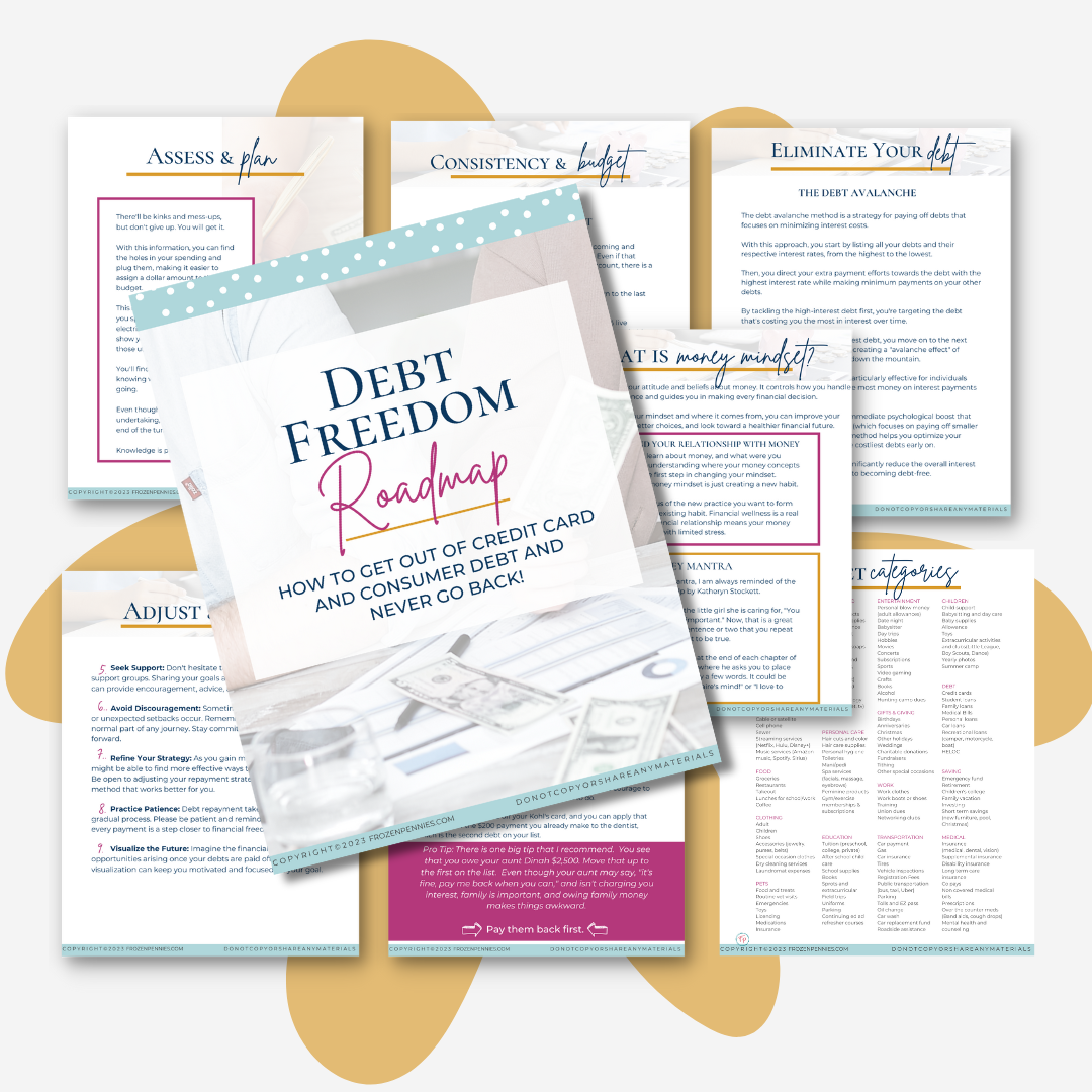 Debt Freedom Roadmap – Frozen Pennies