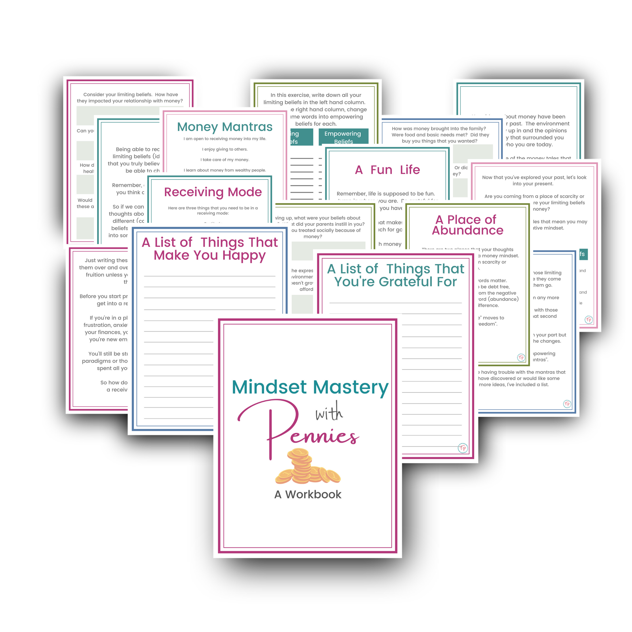 The Money Mindset Workbook – Frozen Pennies